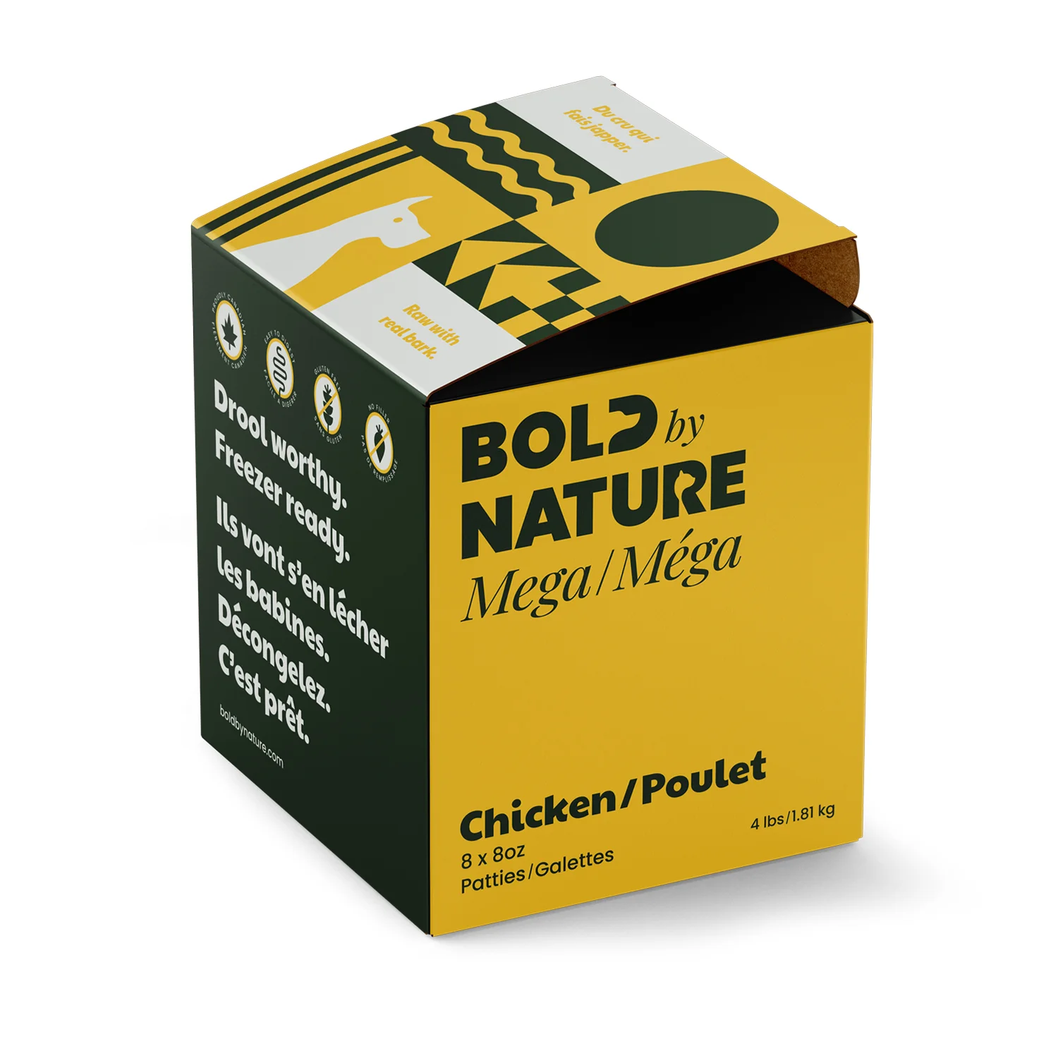 Bold by Nature - Real Ingredients, Real Pet Food, Real Results.